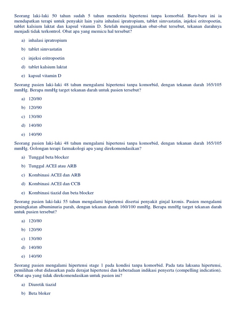 Soal Bu Rina Apt 36 Uts | PDF