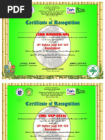Certificate INTRAMS | PDF