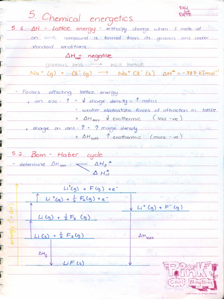 A2 Chemistry Handwritten Notes PDF | PDF