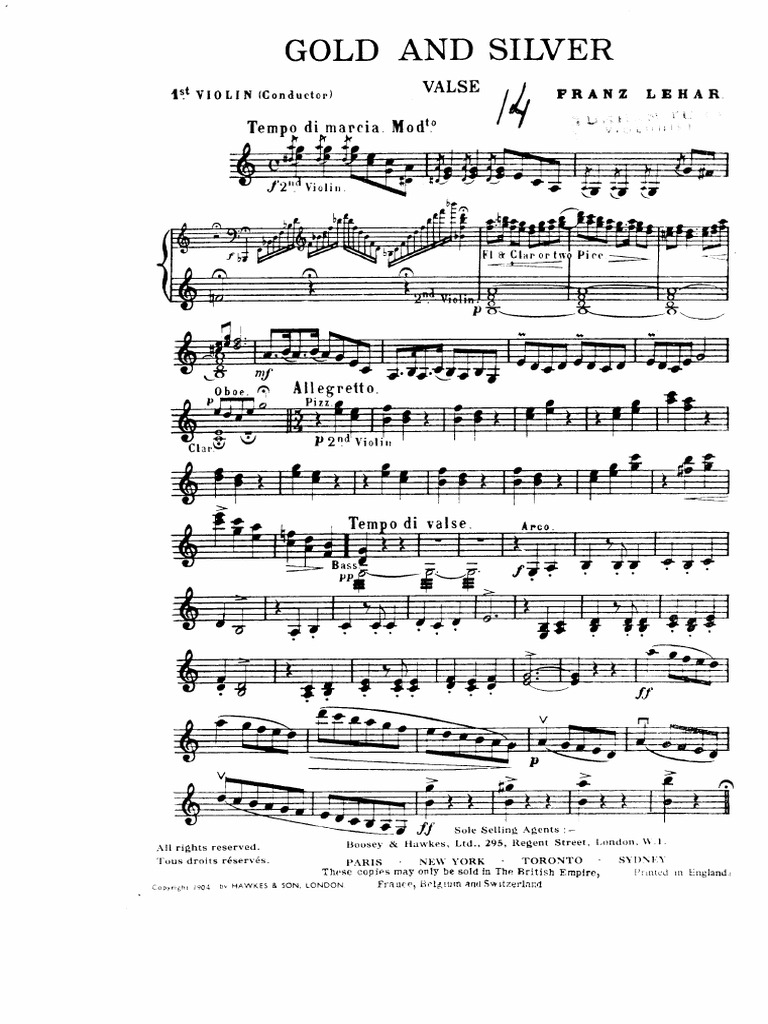 Gold and Silver Strings | PDF | Classical Music | Performing Arts