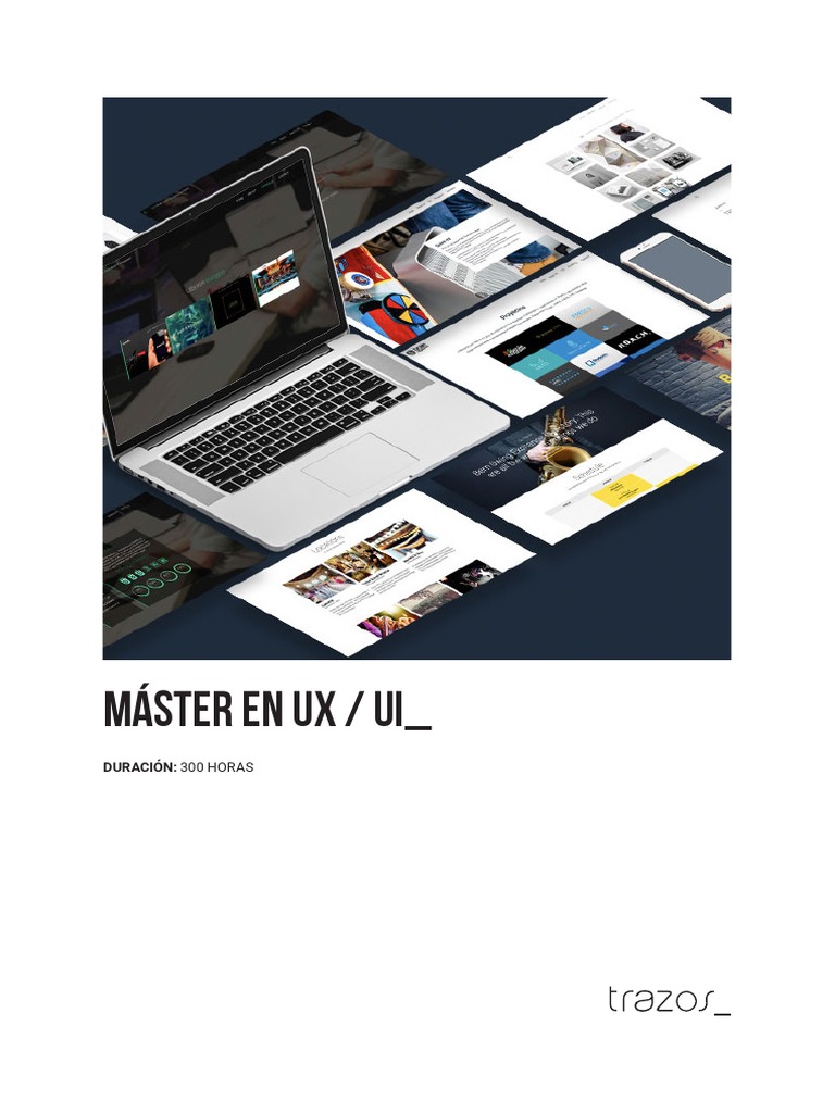 Máster en UX/UI: Diseño y Usabilidad | PDF | Página web | Usabilidad