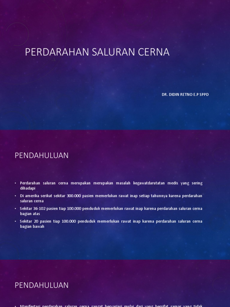 6653 - Modul Kegawatan Perdarahan Saluran Cerna | PDF