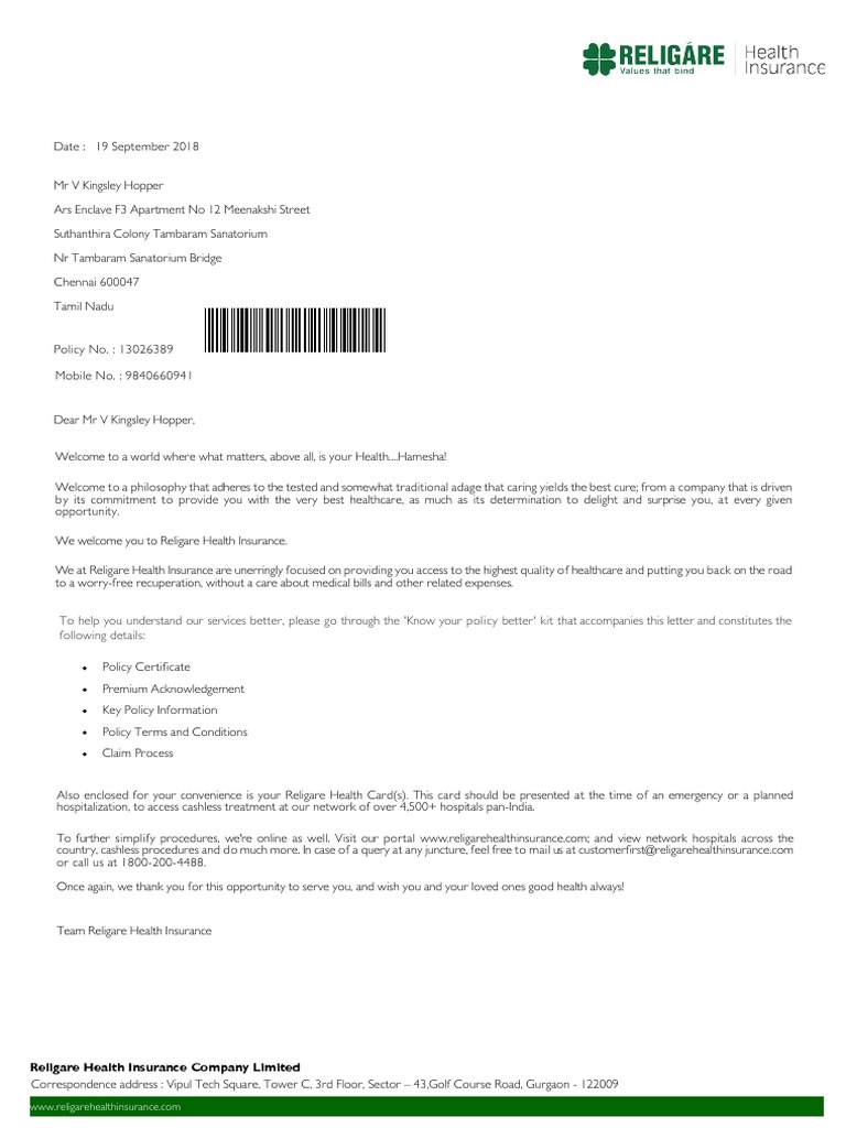 V Kingsley Hopper - 13026389 | PDF | Insurance | Financial Risk