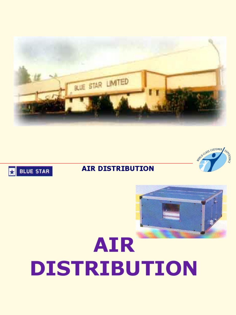 Technical Training - Air Distribution | PDF | Duct (Flow) | Hvac