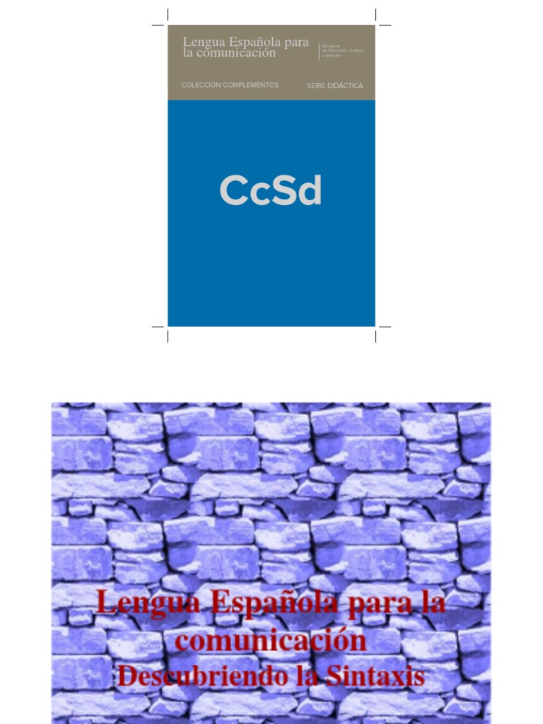Sintaxis Pdf Pdf