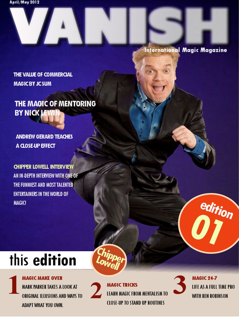 Vanish Magazine | PDF | Magic (Illusion) | Performing Arts