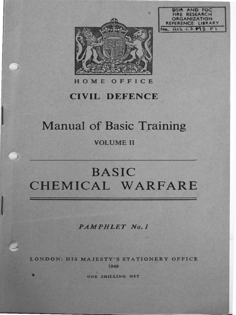 A12.CD.M2.P1 Civil Defence Manual of Basic Training Volume II Basic ...