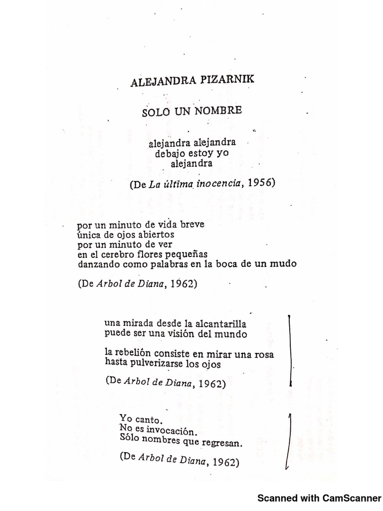 Alejandra Pizarnik | PDF