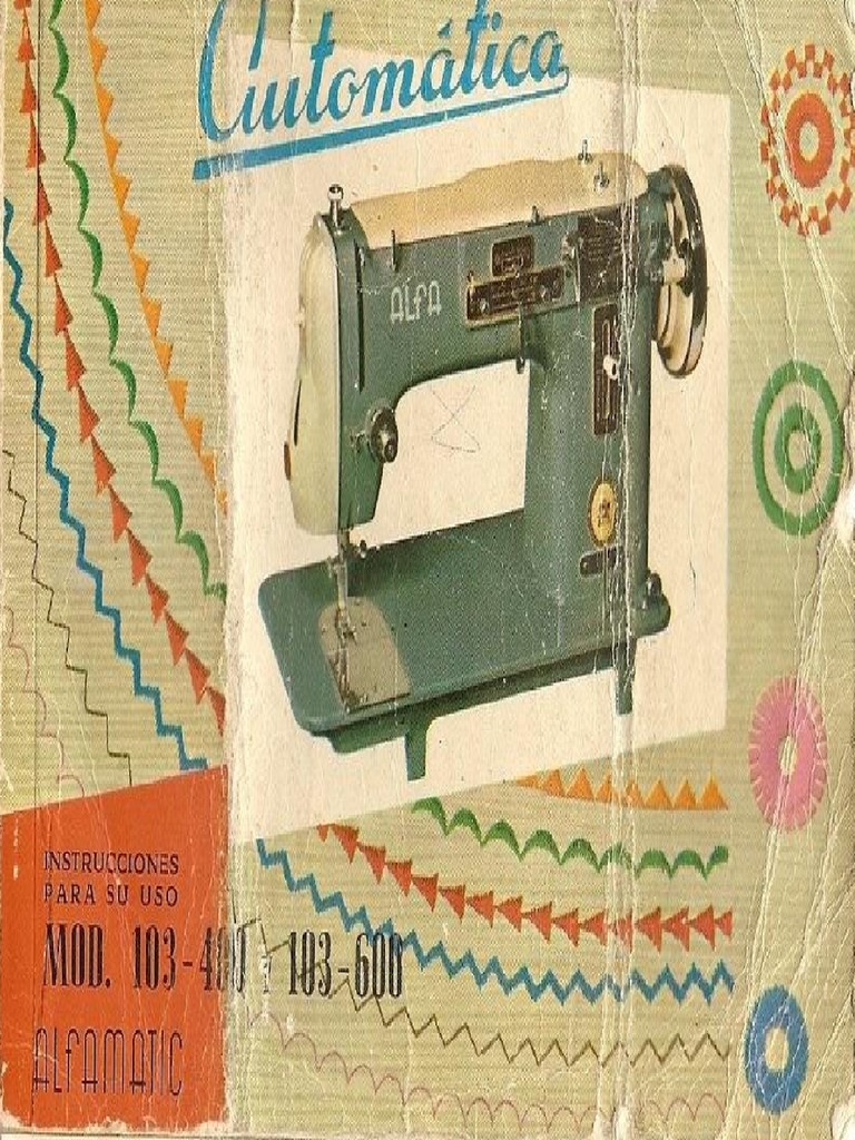 Alfa MOD. 103-400, 103-600 | PDF