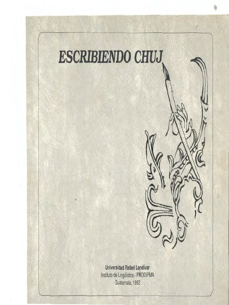 idioma chuj maya.pdf | Escritura | Lengua española