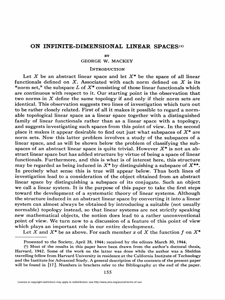 Linear Spaces | PDF | Vector Space | Basis (Linear Algebra)