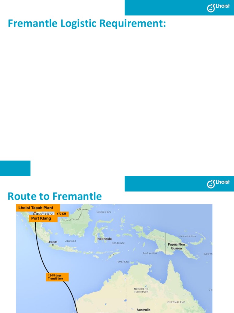 Fremantle Logistics and Transit Plan | PDF