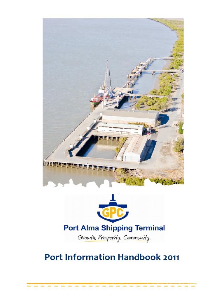 Port Alma Shipping Guide | PDF | Cargo | Port