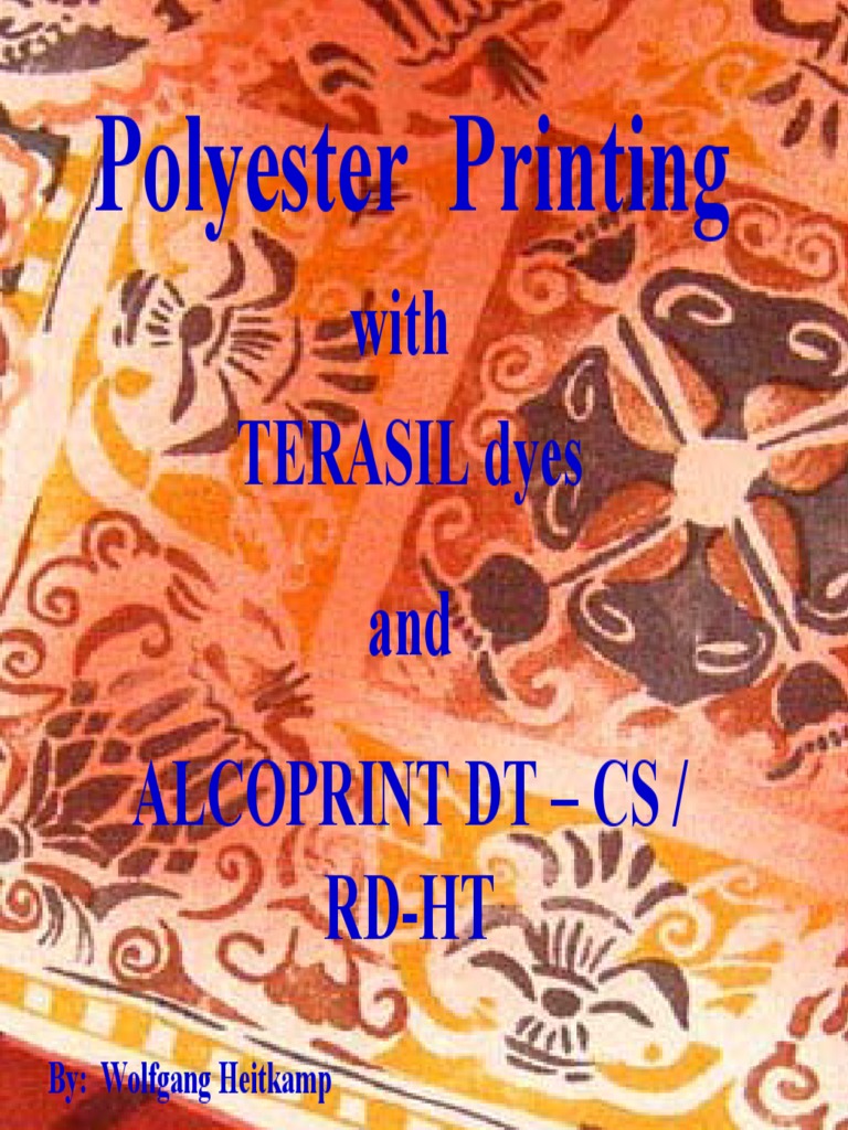 Polyester Printing with TERASIL Dyes | PDF | Dye | Textiles
