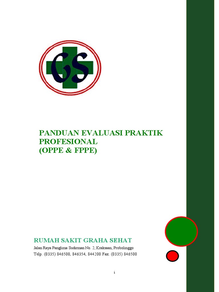 Panduan Evaluasi Praktik Profesional (OPPE & FPPE) | PDF | Bisnis ...