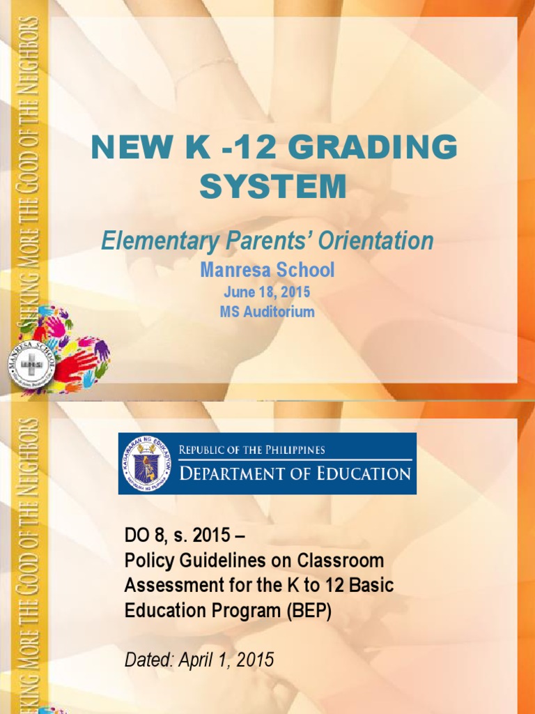 Grading System | PDF | Educational Assessment | Teaching
