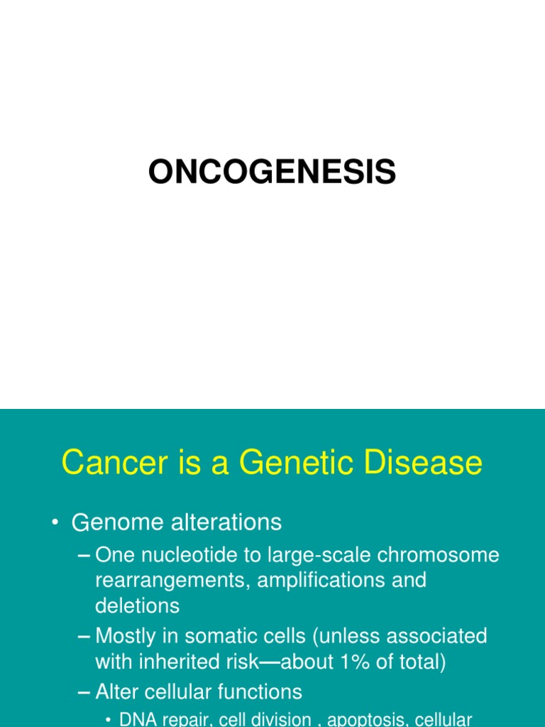 BM 8-9 Oncogenesis | PDF | P53 | Oncogene