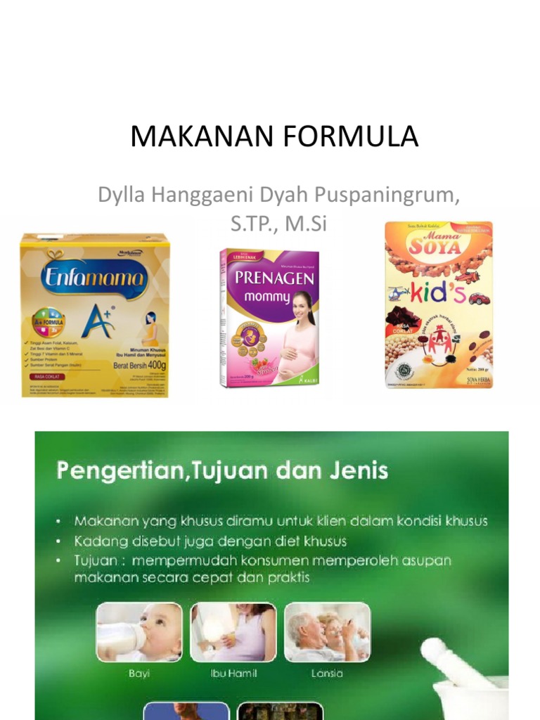 Makanan Formula | PDF