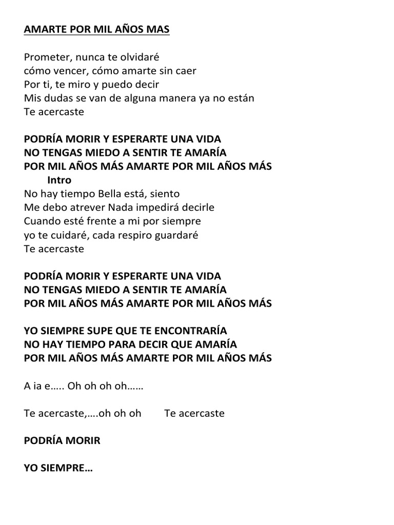 Citacoes De Letras De Mil Anos