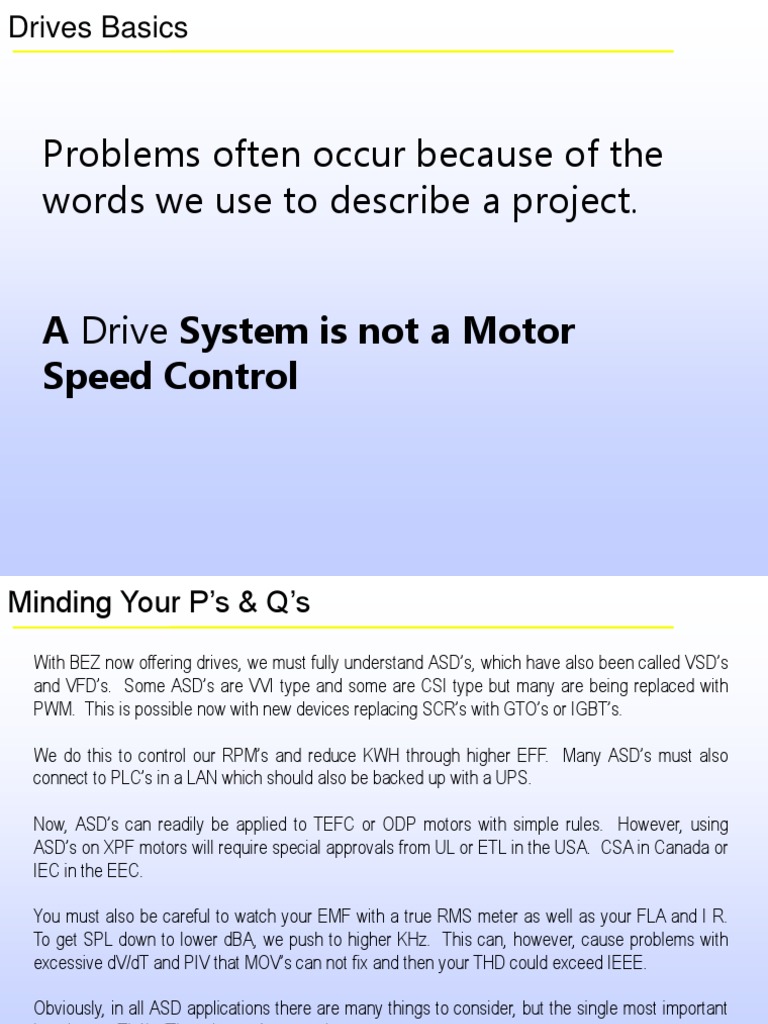 Problems Often Occur Because of The Words We Use To Describe A Project ...