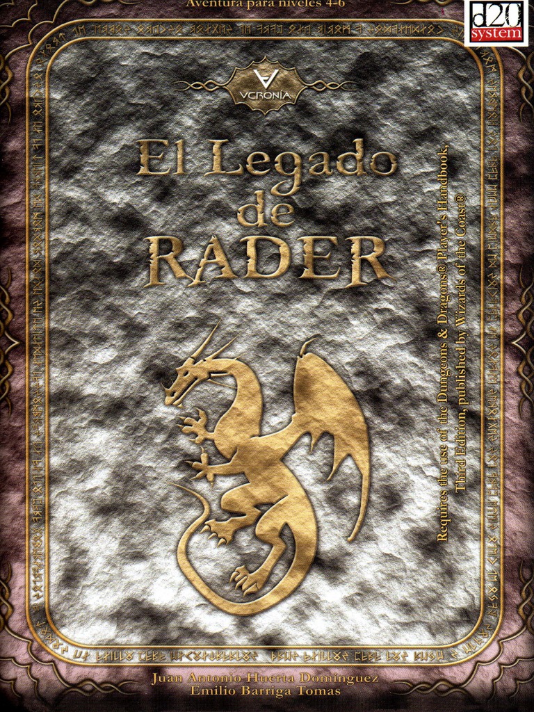 D20 - El Legado de Rader PDF | PDF
