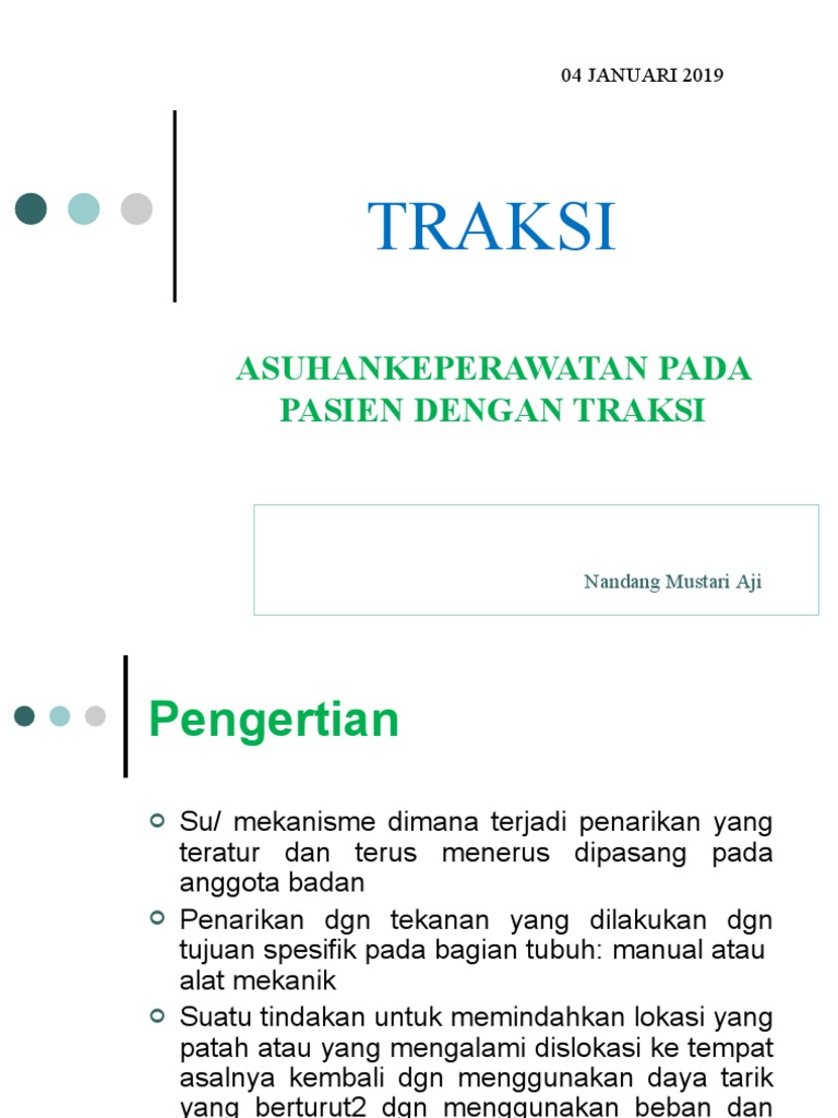 Asuhan Keperawatan Traksi pada Pasien | PDF
