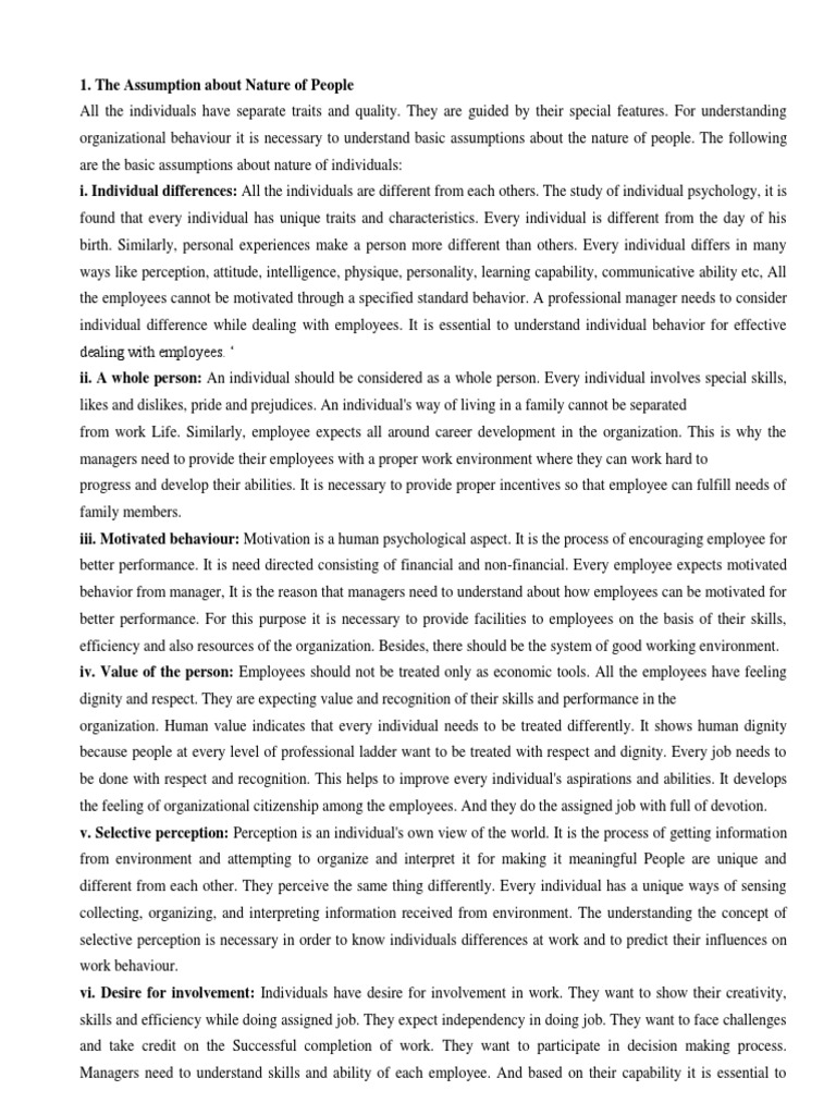 Importance of OB | PDF | System | Organizational Behavior