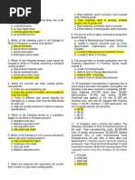 Cost Accounting Exam Questions & Solutions | PDF | Cost Of Goods Sold ...