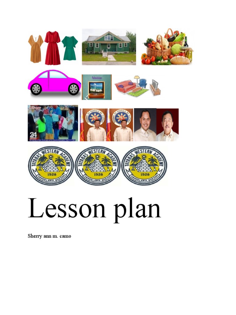 Lesson Plan: Sherry Ann M. Camo | PDF