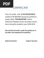 Certificate Accountancy Project | PDF