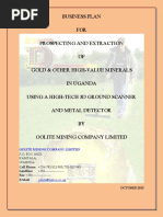 Small Scale Mining Business Proposal | PDF | Net Present Value | Mining