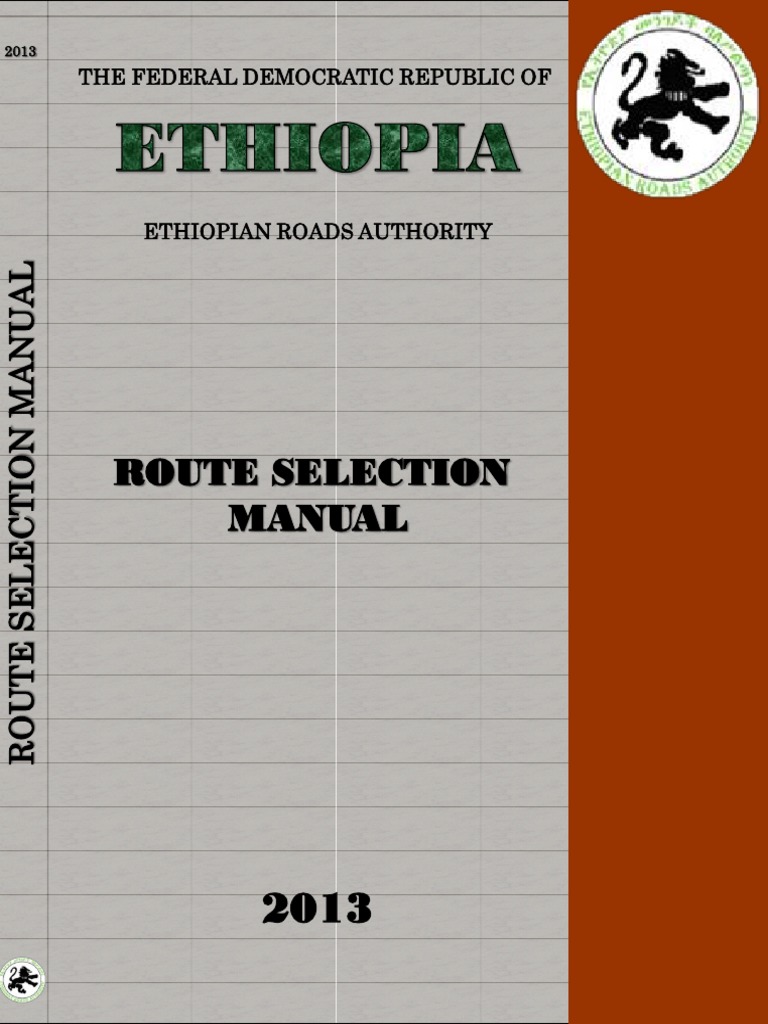 Route Selection Manual 2013 PDF | PDF | Valley | Road
