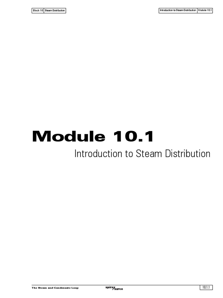 Introduction To Steam Distribution | Download Free PDF | Steam ...