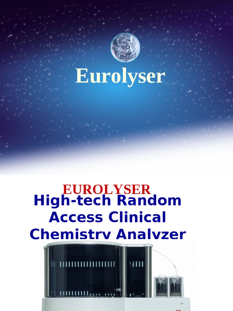 Eurolyser CCA 180 Analyzer Overview | PDF | Light Emitting Diode ...