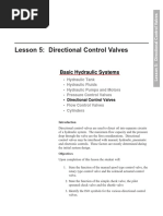 Unit 1 - Introduction To Hydraulic System | PDF | Valve | Hydraulics