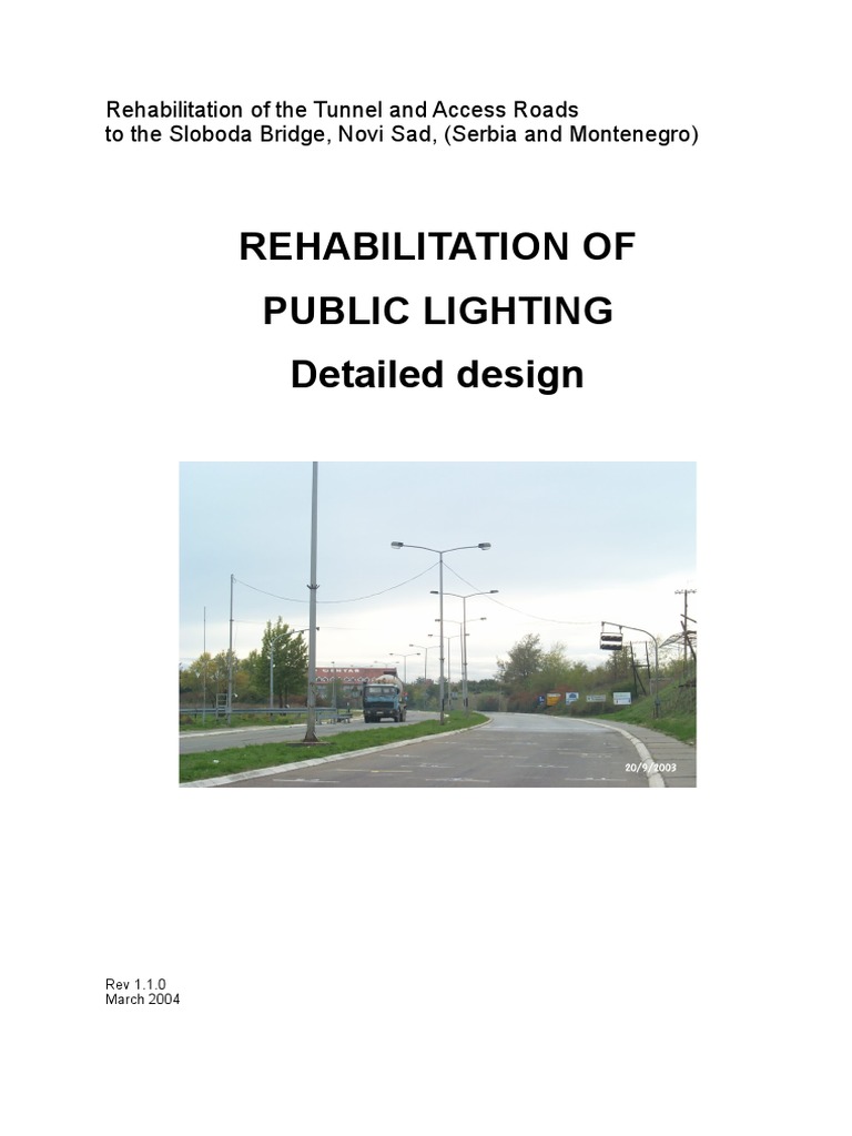 Public Lighting Design | PDF | Fuse (Electrical) | Lighting