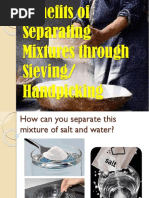 Mixture Separation Techniques Worksheet | PDF