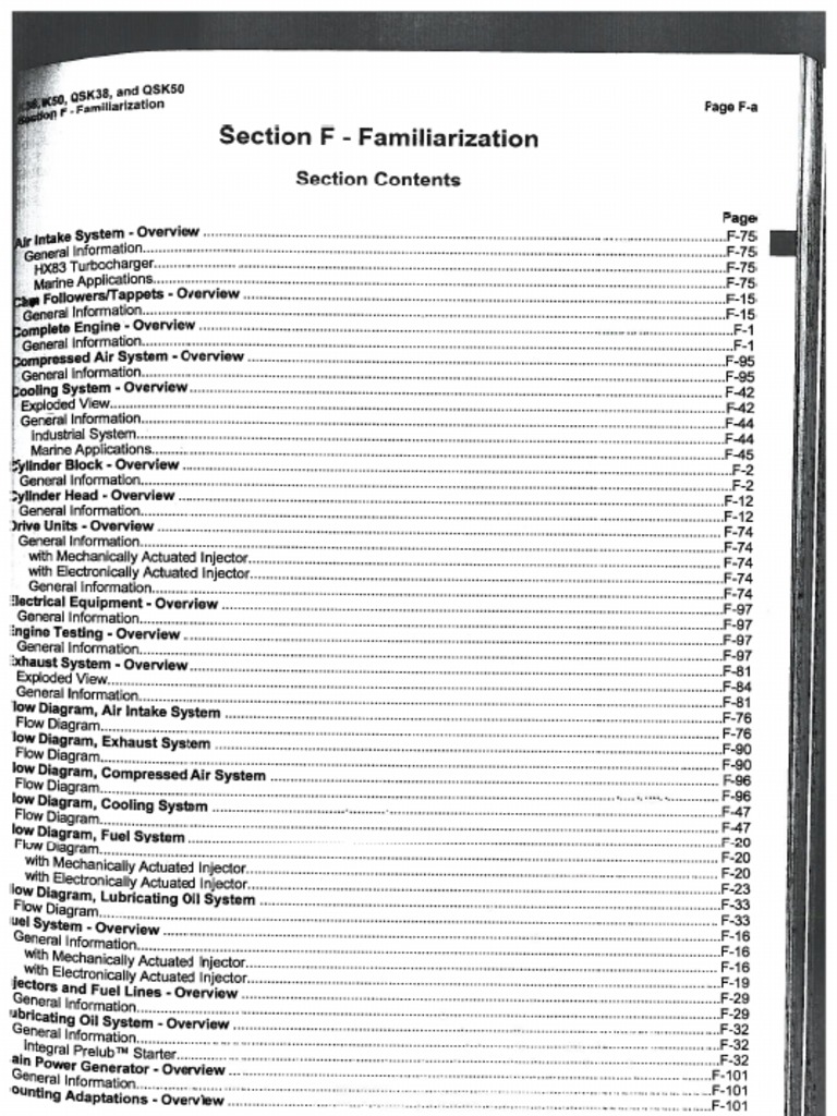 K38 K50 QSK38 QSK50 Service Manual PDF | PDF