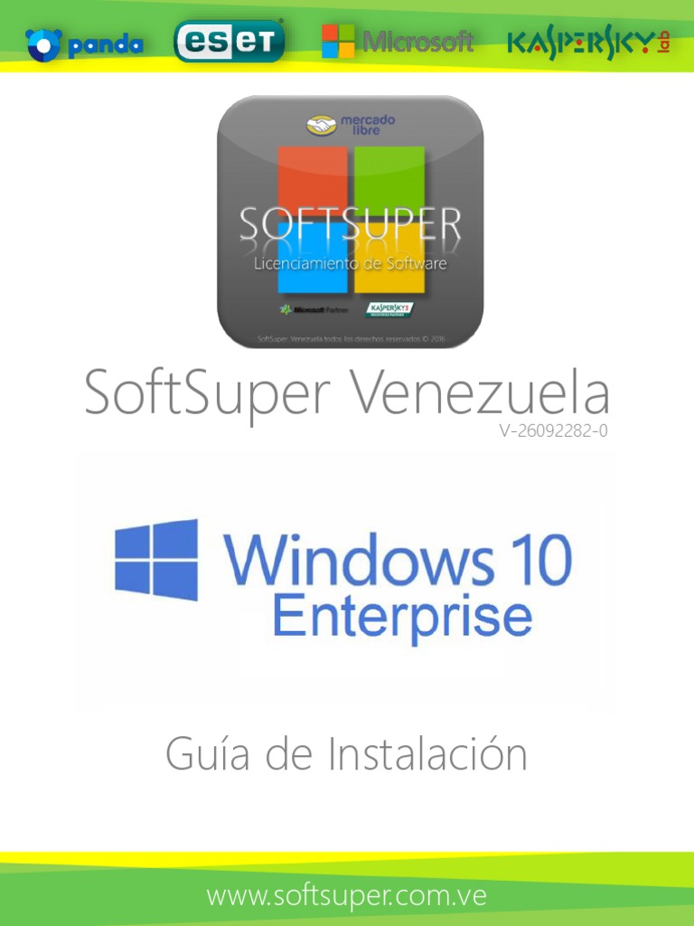 Guia Instalación Windows 10 Enterprise - Softsuper Venezuela | PDF ...
