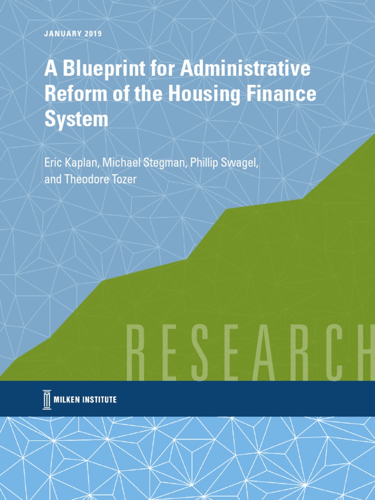 Brief Markup of Milken Blueprint For GSE Reform | PDF | Mortgage Backed ...