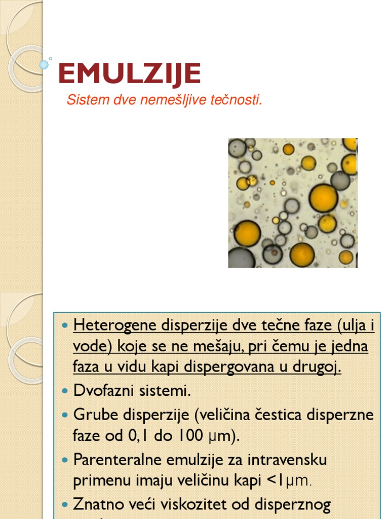 Emulzije