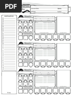 D&D 5E Combat Tracker Sheet | PDF | Fantasy Role Playing Games | Role ...