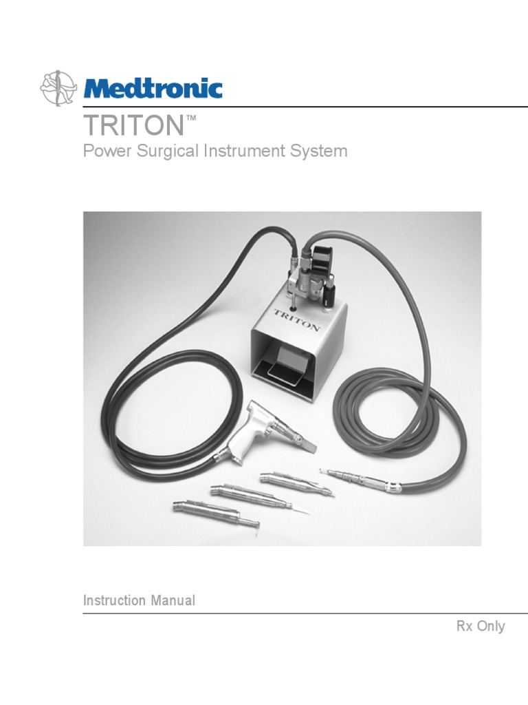 Manual de Triton | PDF | Surgery | Drill