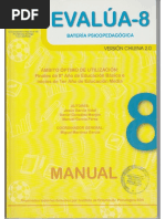 Cuadernillo Evalua 8 Version 4.0 | PDF
