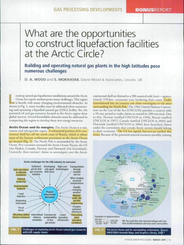 LNG en La Antartica | PDF | Arctic | Liquefied Natural Gas