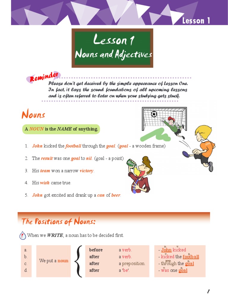 English For The Eager Learners | PDF | Verb | Noun