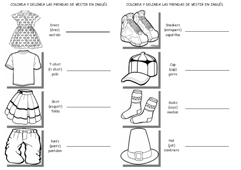 Clothes Practice | PDF