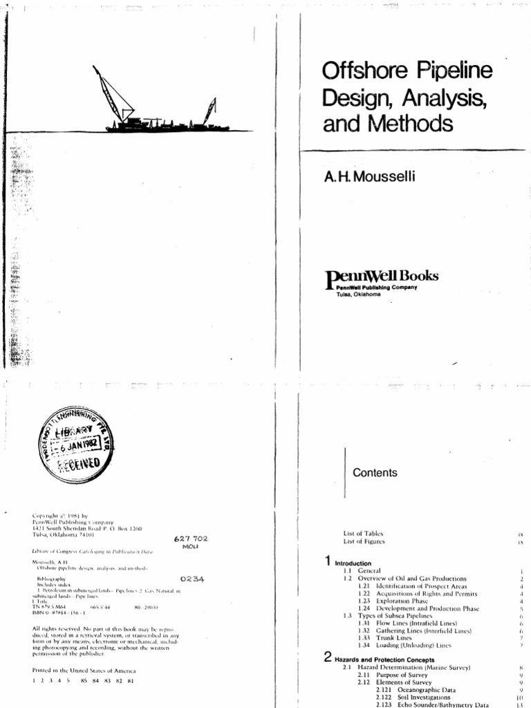 Mousselli - Offshore Pipeline Design, Analysis and Method - Capturing ...