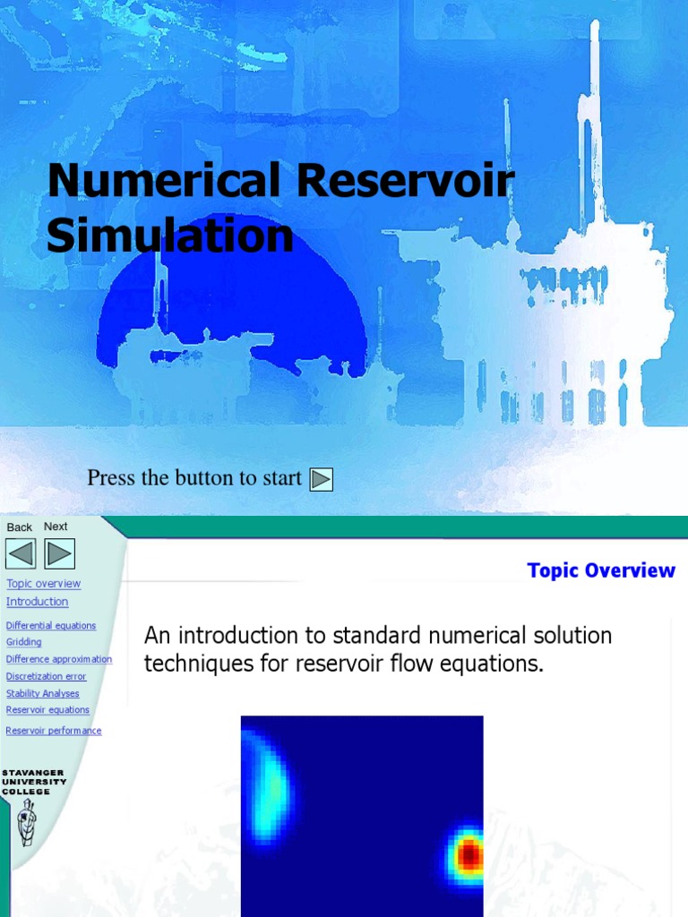 NUMERICAL RESERVOIR SIMULATION TECHNIQUES | PDF | Numerical Analysis | Fluid Dynamics