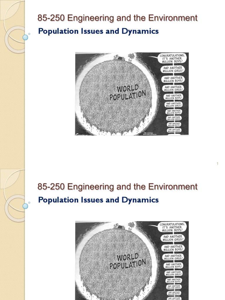 Population - Annotated Notes | PDF | Total Fertility Rate | Population